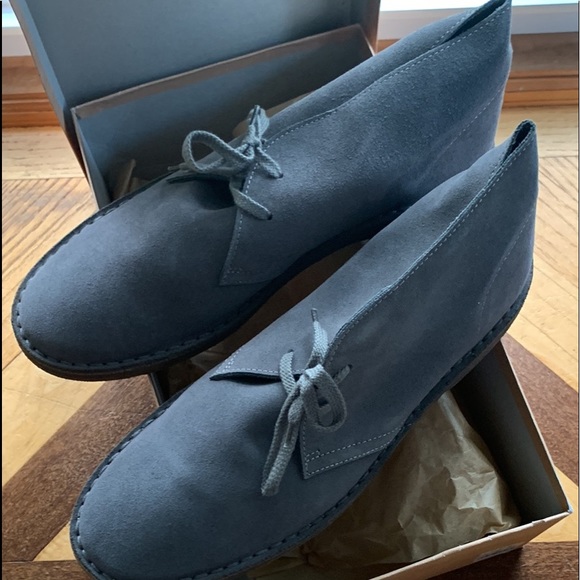 J. Crew | Shoes | J Crew Macalister Boots Size 1 Slate Grey Lace Up ...